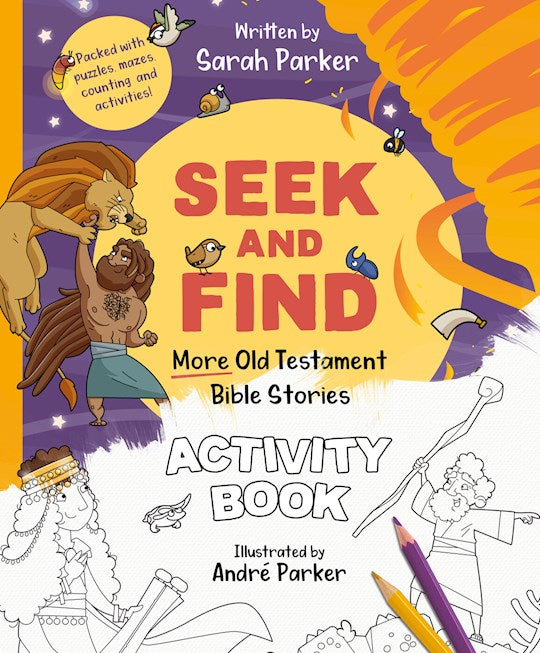 Seek and Find More Old Testament Bible Stories Activity Book ...