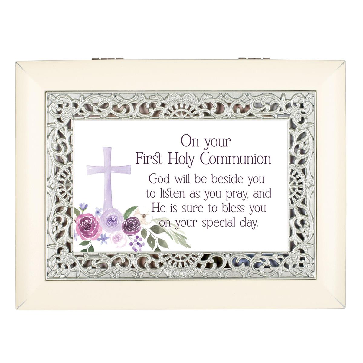 MUSIC BOX - ORNATE FIRST HOLY COMMUNION – Universal Church Supplies Inc