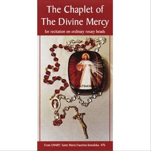 CHAPLET of DIVINE MERCY Leaflet RED – Universal Church Supplies Inc